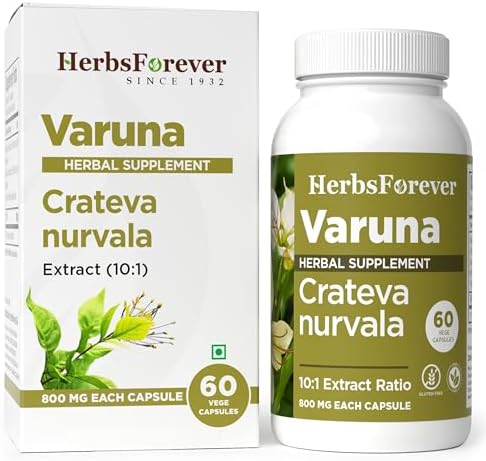 Amazon.com: Herbsforever Varuna Nurvala Extract Capsules - Vegan ...