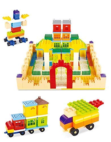 Buy Farewell Assembled Building Blocks Kids Multi Color Educational Toy ...