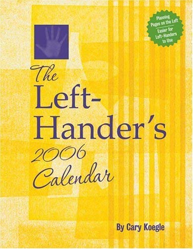 Buy LEFT-HANDER'S 2006 DESK (Left Hander's: Desk Calendar) Book Online ...