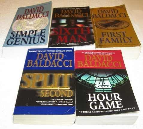 King and Maxwell Series Complete Set, Volumes 1-5 (Split Second / Hour ...