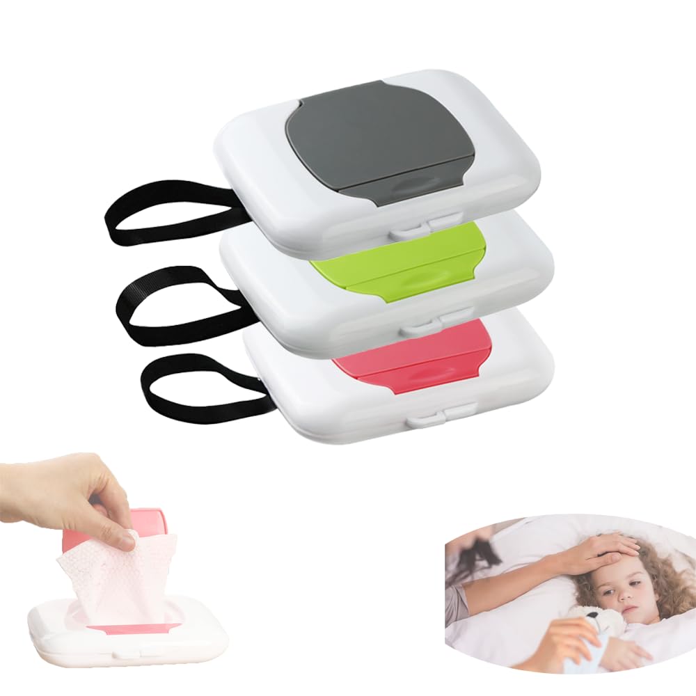 Amazon.com : Travel Wipe Holder，Wipes Container,Wet Wipe Container Box ...
