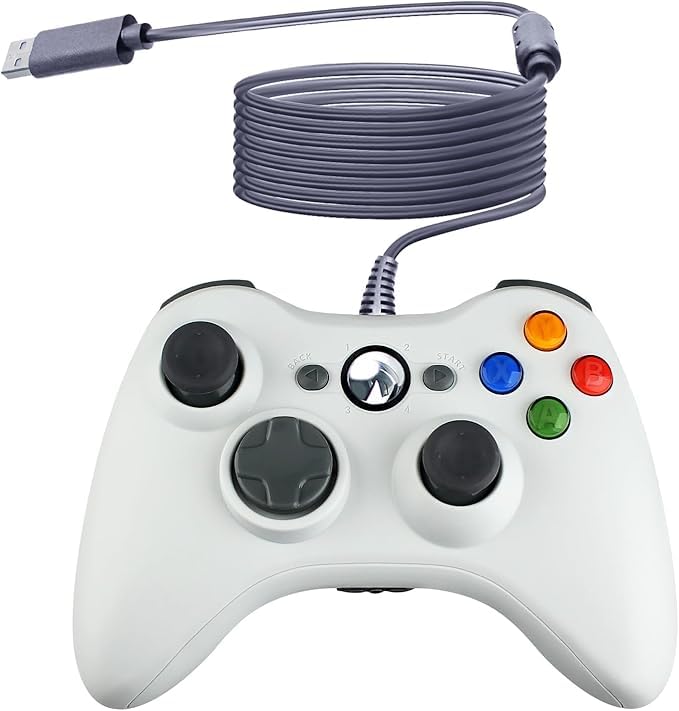 Buy Wired Controller Gamepad Compatible for Microsoft Xbox 360 Console ...