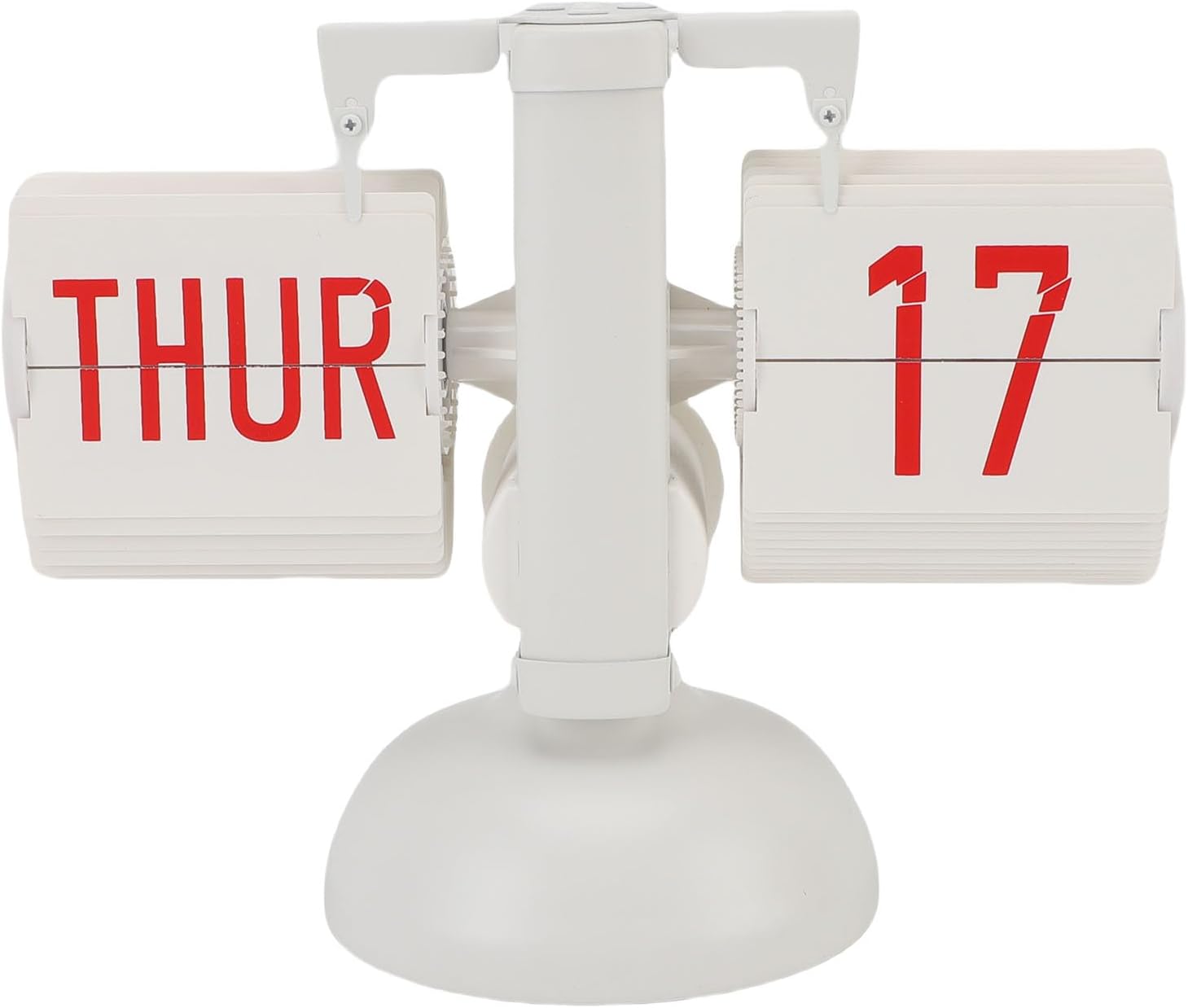 Amazon.com: GOWENIC Auto Flip Desk Clock, Battery Operated Retro ...
