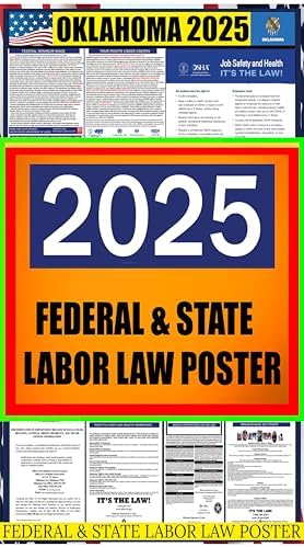 Amazon.com: 2025 Oklahoma OK All-in-One Workplace Compliance & Labor ...