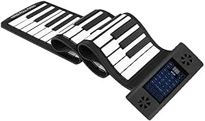 Amazon.co.jp: Roll-up 61 Keys Musical Keyboard Professional Controller ...