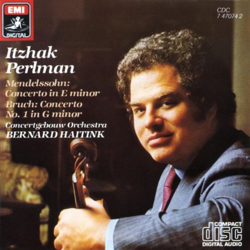 Amazon.com: Violin Concertos - Mendelssohn & Bruch : Itzhak Perlman ...