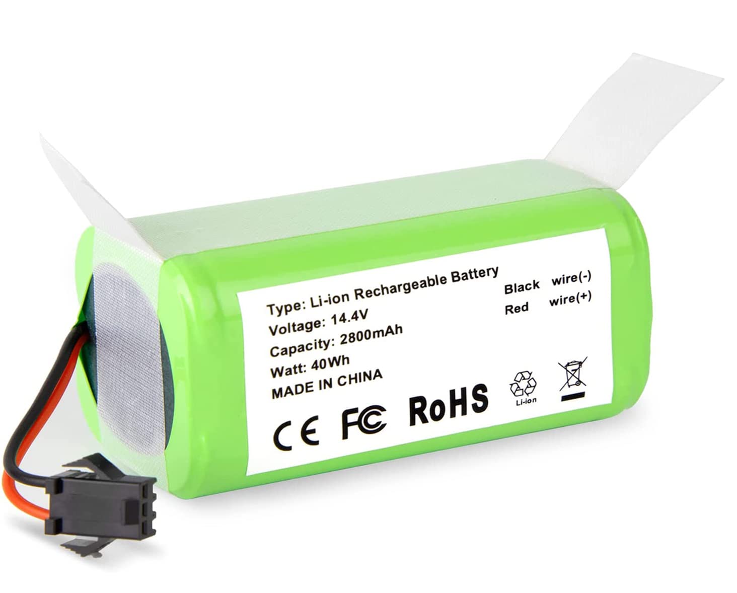 Wodeuibr 2800mAh Replacement Battery for eufy RoboVac Battery ...