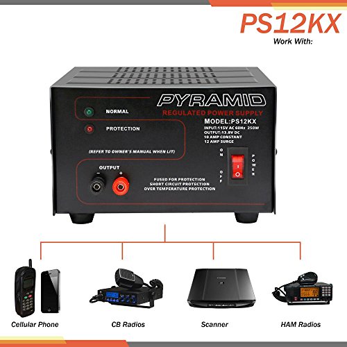 Snapklik.com : Universal Compact Bench Power Supply - 10 Amp Linear ...