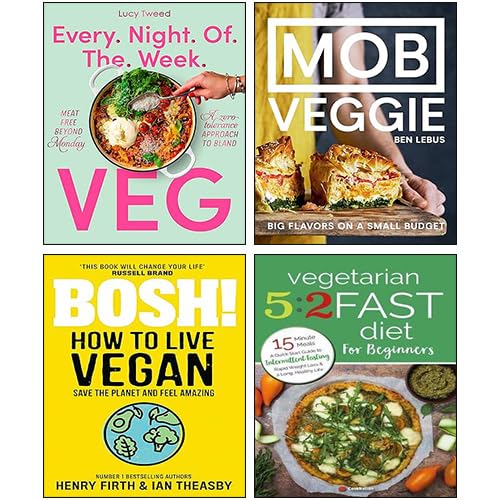 Every Night of the Week Veg, MOB Veggie [Hardcover], BOSH! How to Live ...