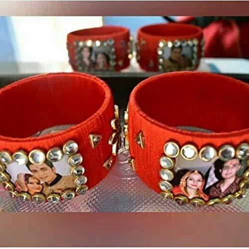 How To Make New Silk Thread Couple Name Bangles Making At Home| Diamond ...