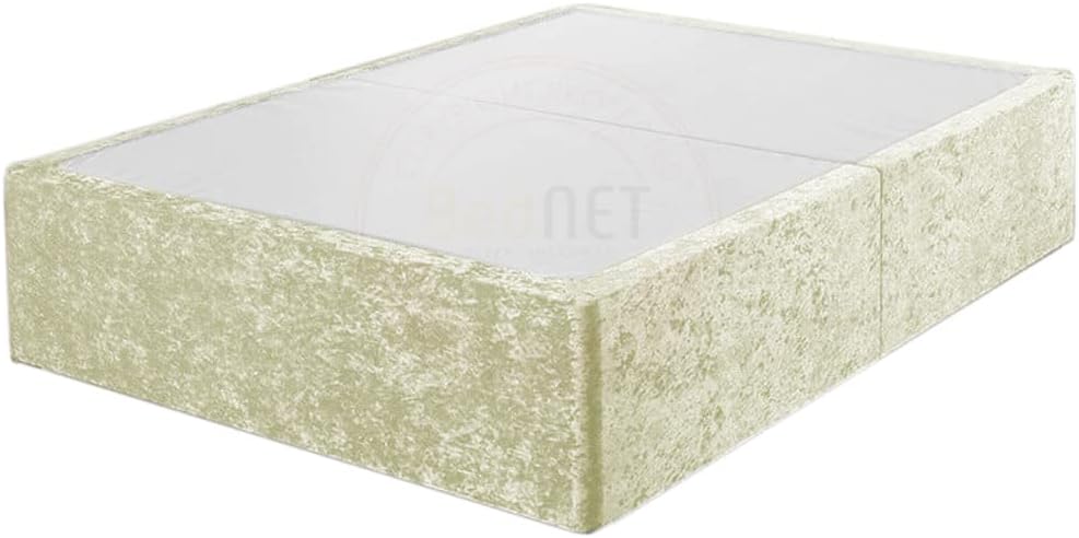 Crushed Velvet Divan Bed Base Only | Divan Bed Base | Divan Bed Frame ...