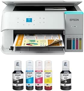 Amazon.com: Epson EcoTank ET-2988 All-in-One Printer with Scanner, Copier, ADF, Wireless ...
