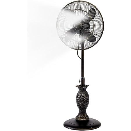 Amazon.com: Oscillating Fan with Misting Kit - 3 Cooling Speeds with ...