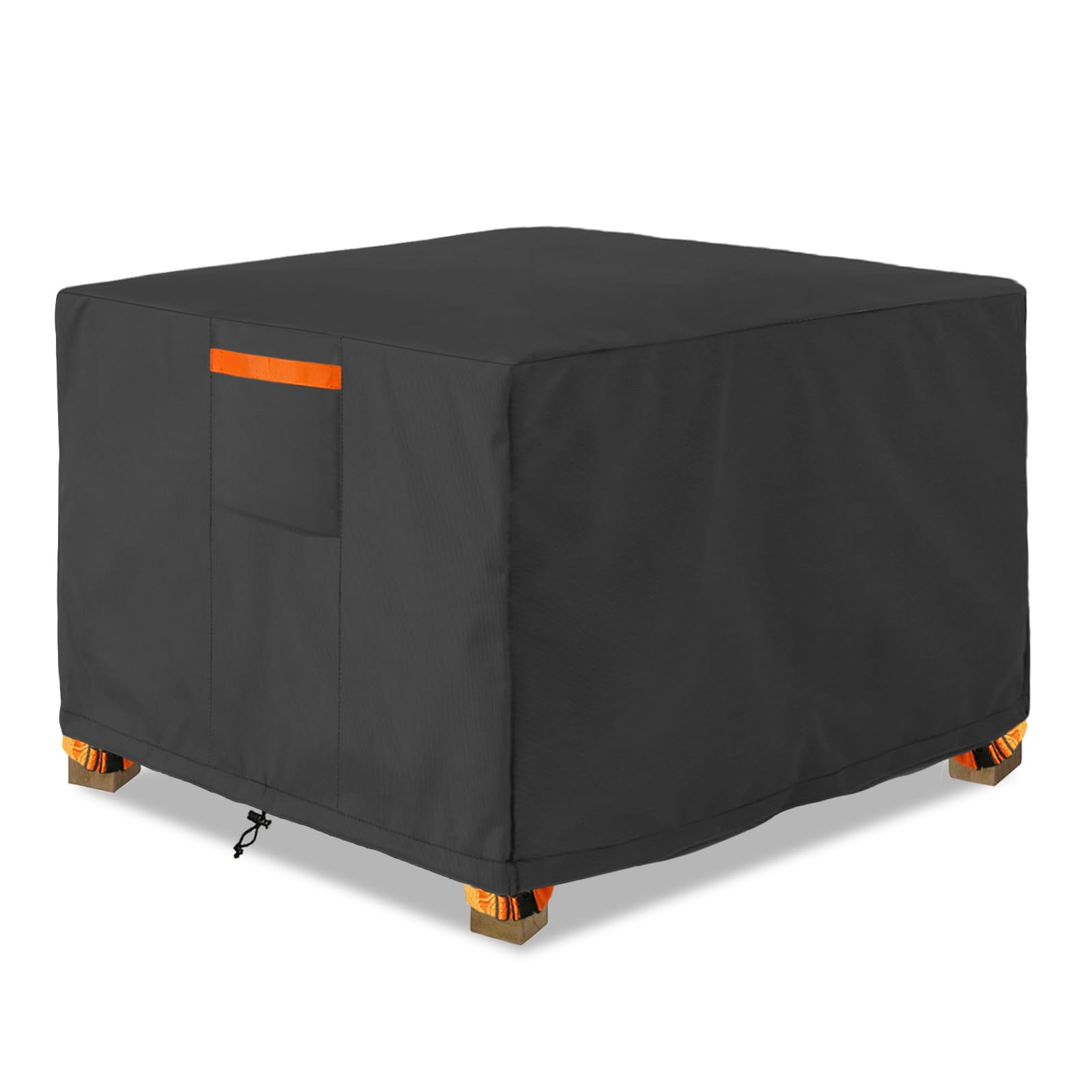 Square Fire Pit Cover,Outdoor 600D Heavy Duty Waterproof Tear-Resistant ...