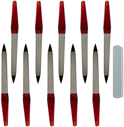 Amazon.com : Nail File (6 Pcs), Metal Nail Files for Natural Nails Made ...