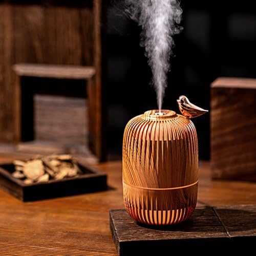 Amazon.com: BZlover Mini Humidifier, Simulated Charcoal Fire Humidifier ...