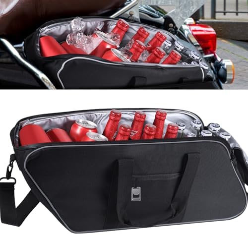 Amazon.com: ZHOUMADE Motorcycle Saddlebag Cooler Bag, Leakproof Saddle ...