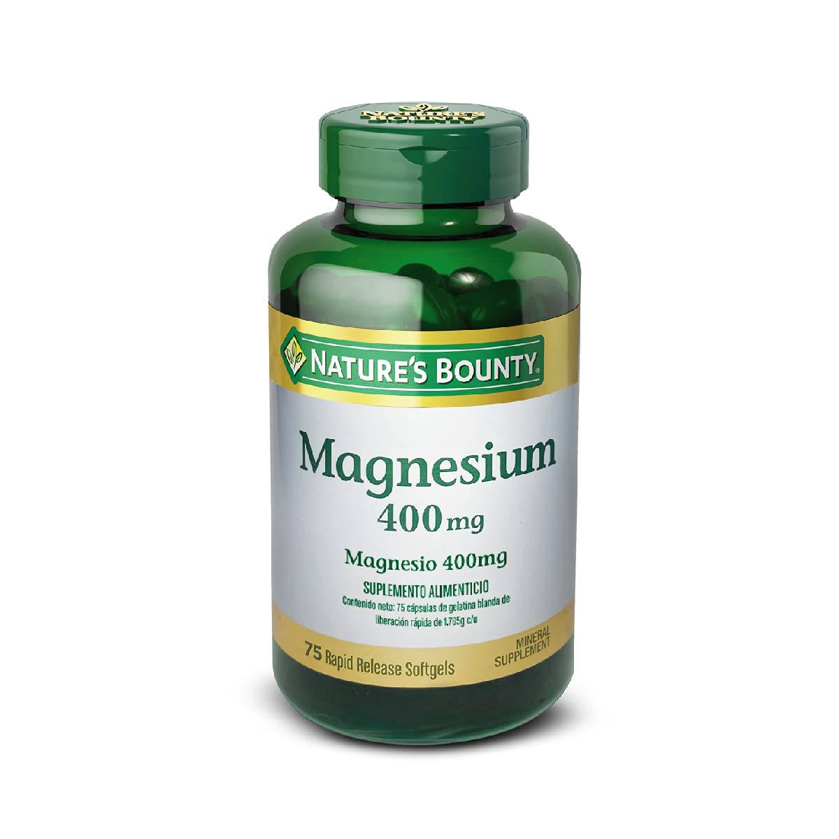 Snapklik.com : Natures Bounty Magnesium, Whole Body Support, Supports ...