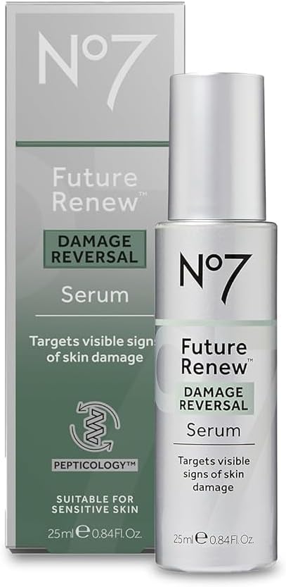 Boots No7 Future Renew Damage Reversal Serum, 25 g (Pack of 1) : Amazon ...