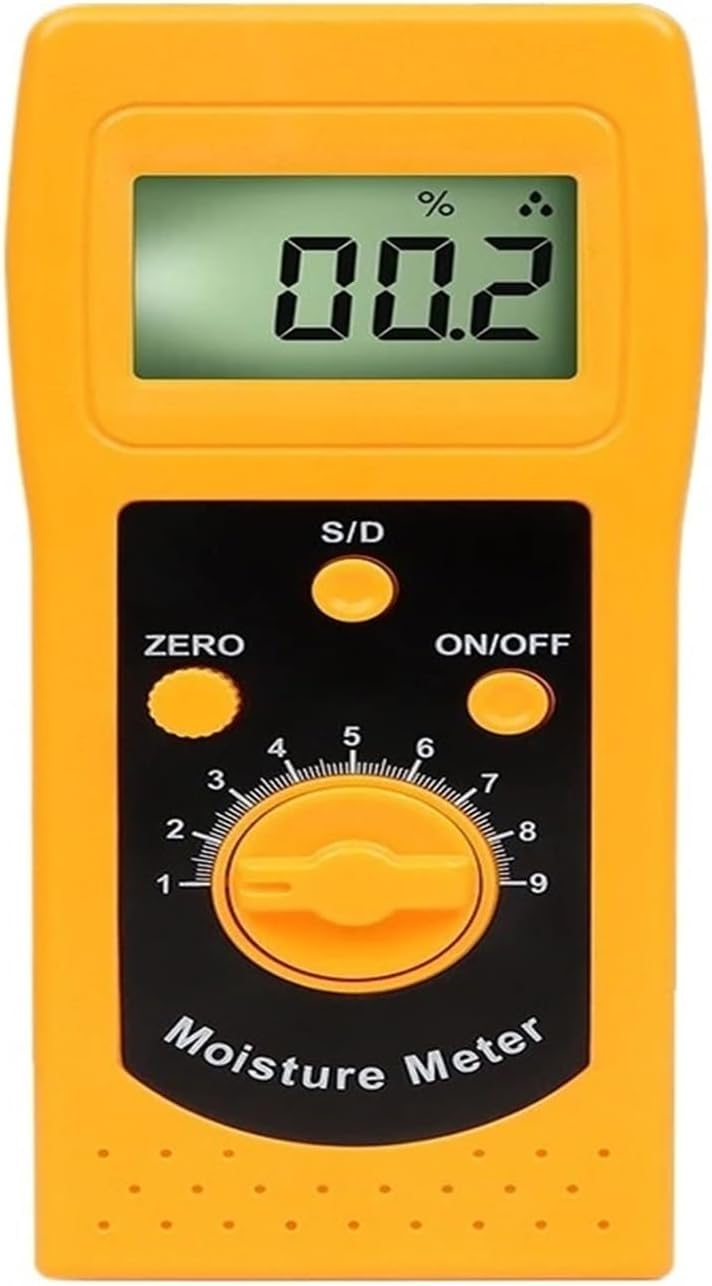 Wood Moisture Meter Paper Carton Moisture Meter Digital LCD Screen ...