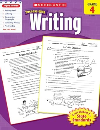Scholastic Success With Writing: Grade 4 Workbook : Scholastic Inc ...