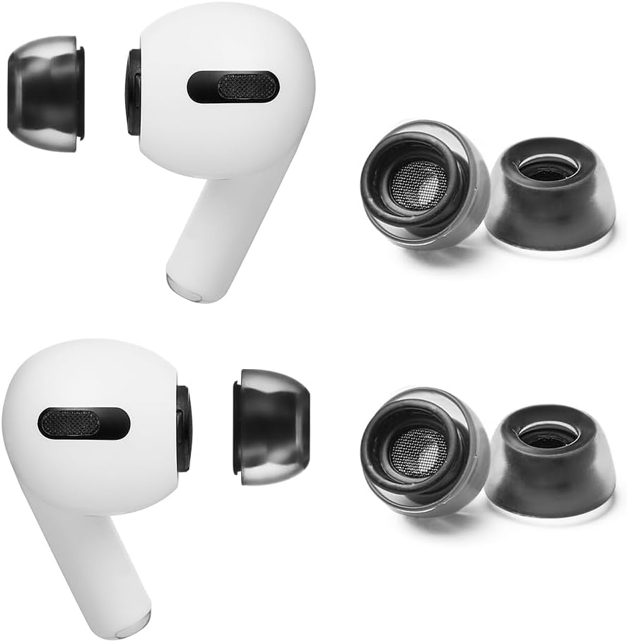 Amazon.com: Premium Multi-Flange Eartips for AirPods Pro 1&2 (S/M/L ...