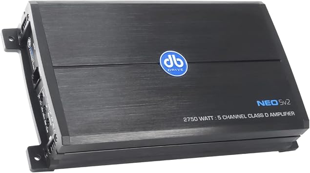 Amazon.com: DB Drive - NEO5v2 Class D 5Channel Amplifier 2750W Marine ...