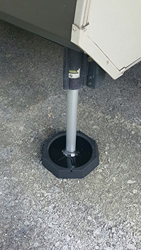SnapPad Xtra Permanently Attached RV Leveling Jack Pad for 9 inch Round ...