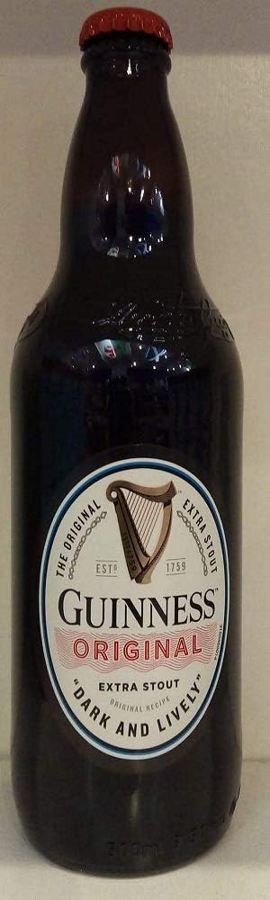Guinness Original Ale | 4.2% vol | 500ml Bottle | Medium & Balanced ...
