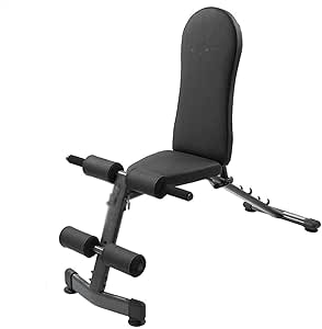 Amazon.co.jp: Folding Dumbbell Stool Adjustable Bench Home Weight ...