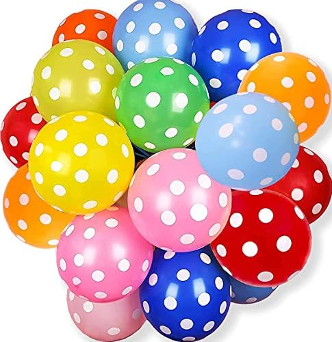 AMFIN ® Pack of 50 Multi Metallic Balloons With Matching Curling Ribbon ...