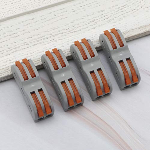 Snapklik.com : Lever Nuts Wire Connectors 30Pcs Lever-Nut Compact Wire ...