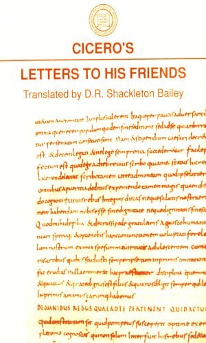 Cicero's Letters to His Friends (Society for Classical Studies ...