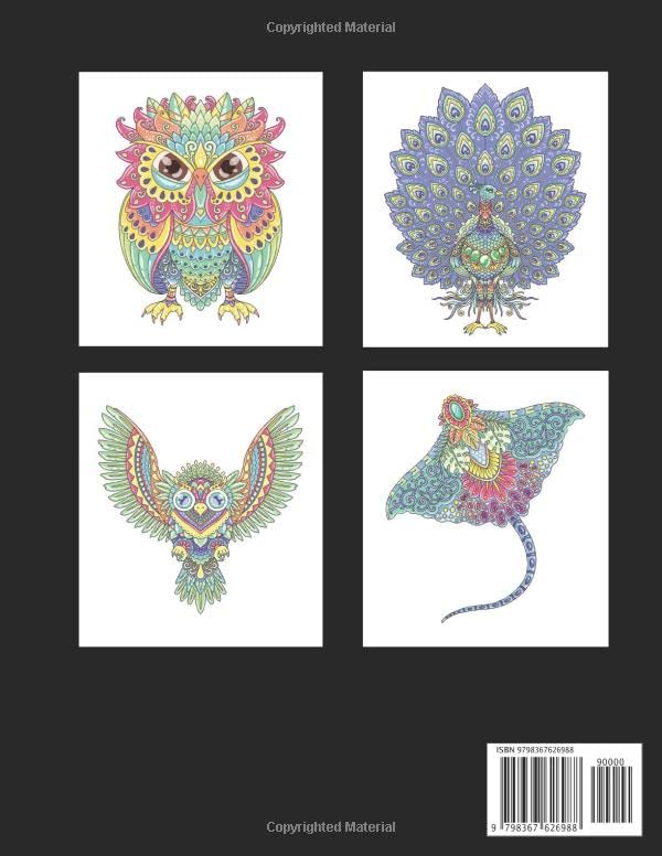 Snapklik.com : Exotic Animals Coloring Book: Weird Animals Coloring ...