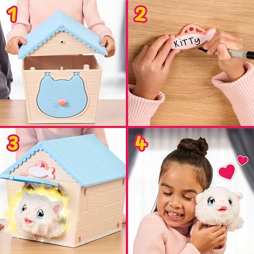 Little Live Pets My Kitty's Home | Interactive Plush Toy Kitten & House ...