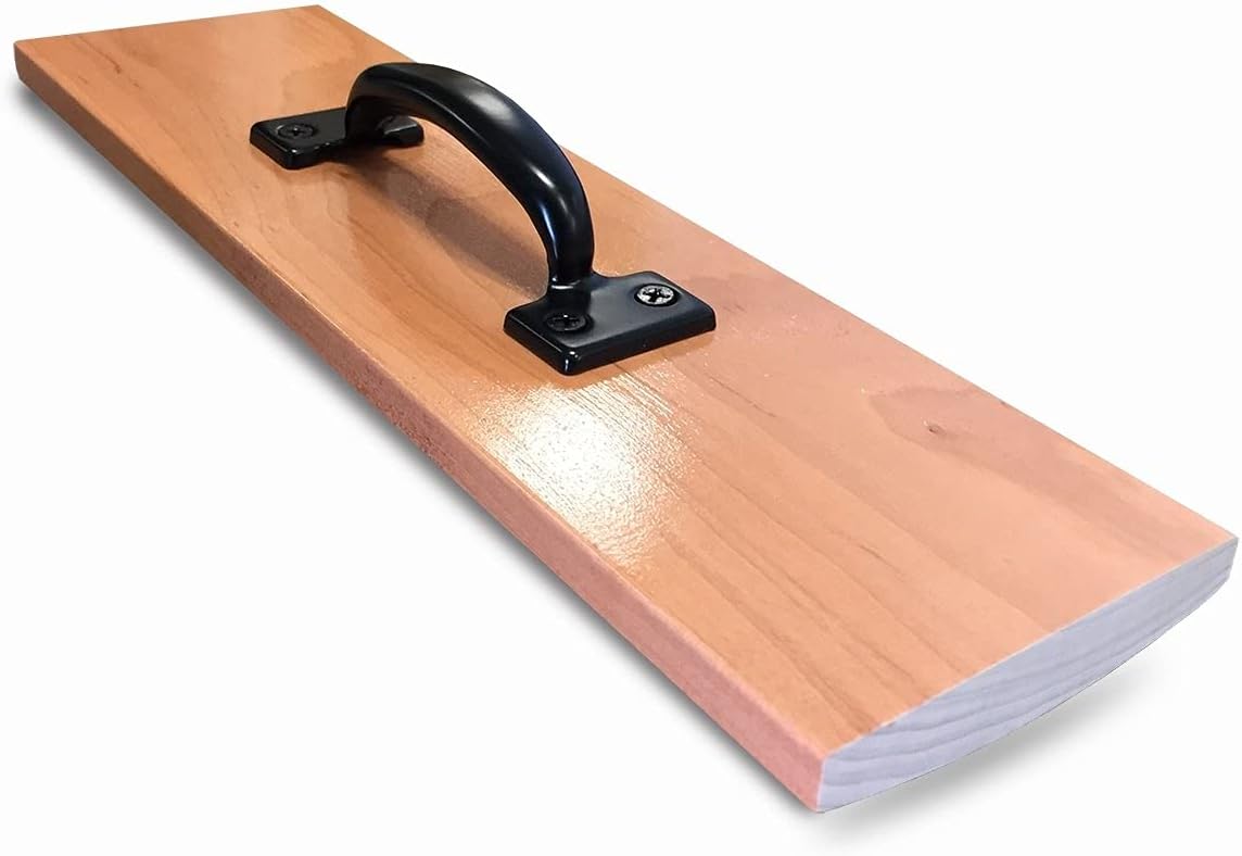 Amazon.com: 4" x 12" Extra Large Custom "Rocker Mount" Wood Hand Rubber ...