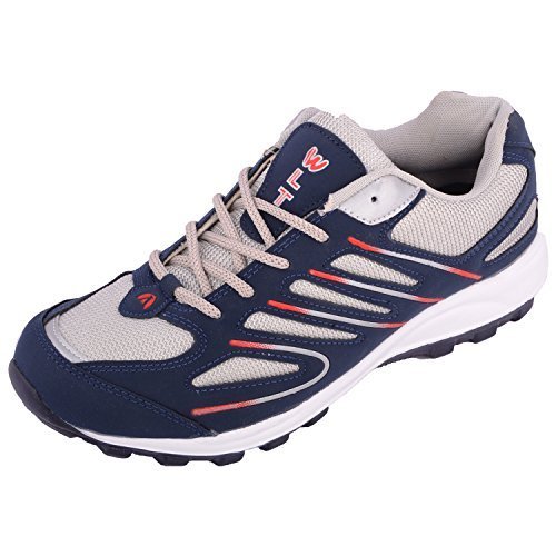 Buy ASIAN Men's Bullet-02 Grey Blue Walking,Sports,Gym,Running Shoes UK ...