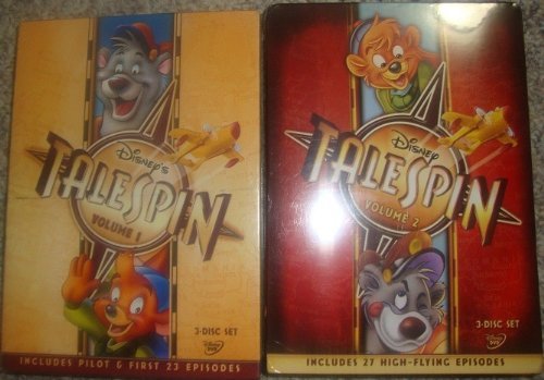 Amazon.com: TALESPIN Volume 1 and 2 DVD Sets TV Series Cartoon Show ...