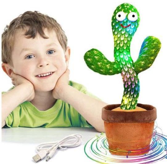 Buy Home Glee Cactus Toy with Dancing, Lighting,Singing Toy which ...