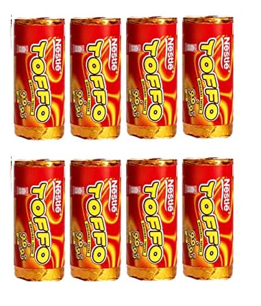 Nestle Toffo Original Toffee Roll (8 X 19.2g) 153g : Amazon.in: Grocery ...