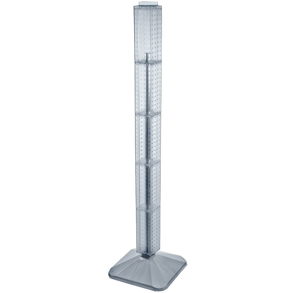 Snapklik.com : Azar Displays 700225-CLR Standard Interlocking Pegboard ...