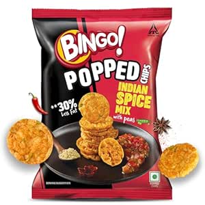 Bingo! Popped Chips - Airy, Crunchy, Zero-Gravity Snacks with 30% Less ...