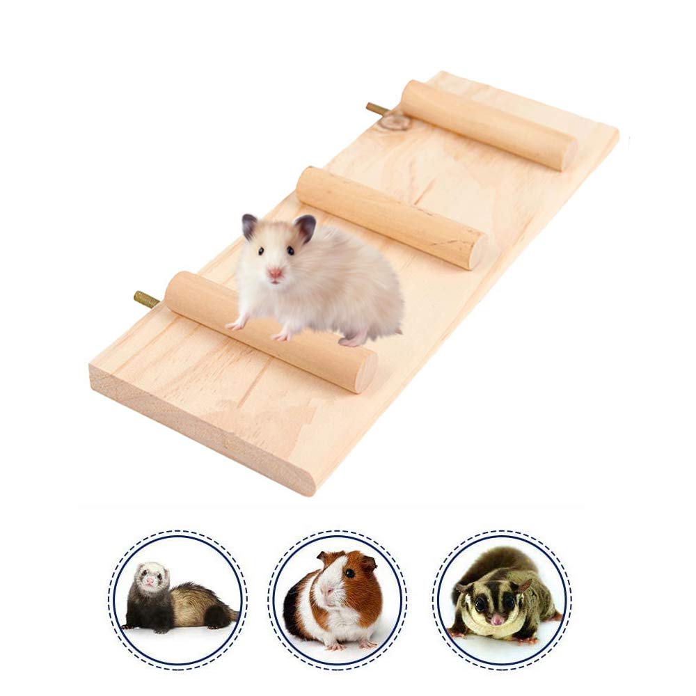 Asocea Hamster Ramp And Platform Guinea Pig Climbing Ladder Resting ...