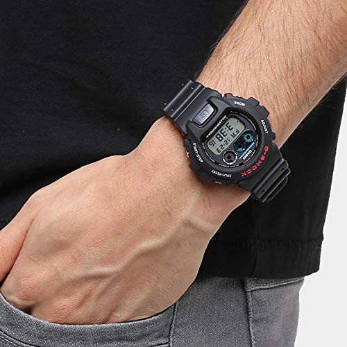 Buy Casio Men's DW6900-1V G-Shock Classic Digital Watch with Black Band ...