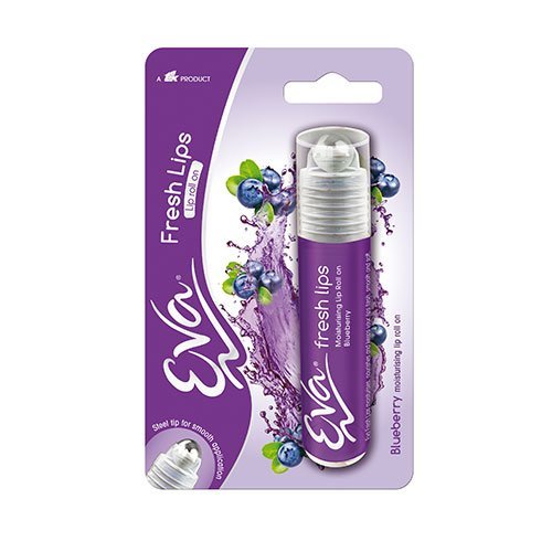 Buy Eva Fresh Lips Moisturising Lip Roll-On, Blueberry, 9Ml Online at ...