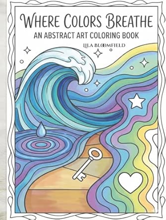 Amazon.com: Where colors breathe: An abstract art coloring book ...