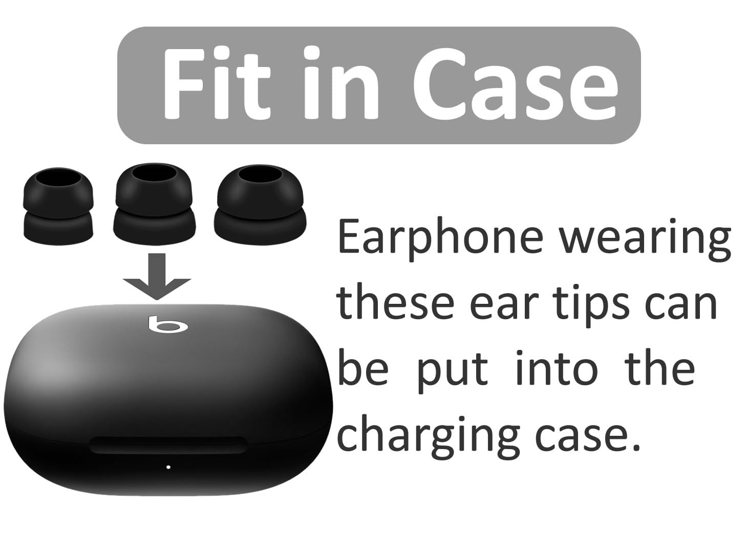 Snapklik.com : IiEXCEL Powerbeats Pro 2 Double Flange Ear Tips, 6 Pairs ...