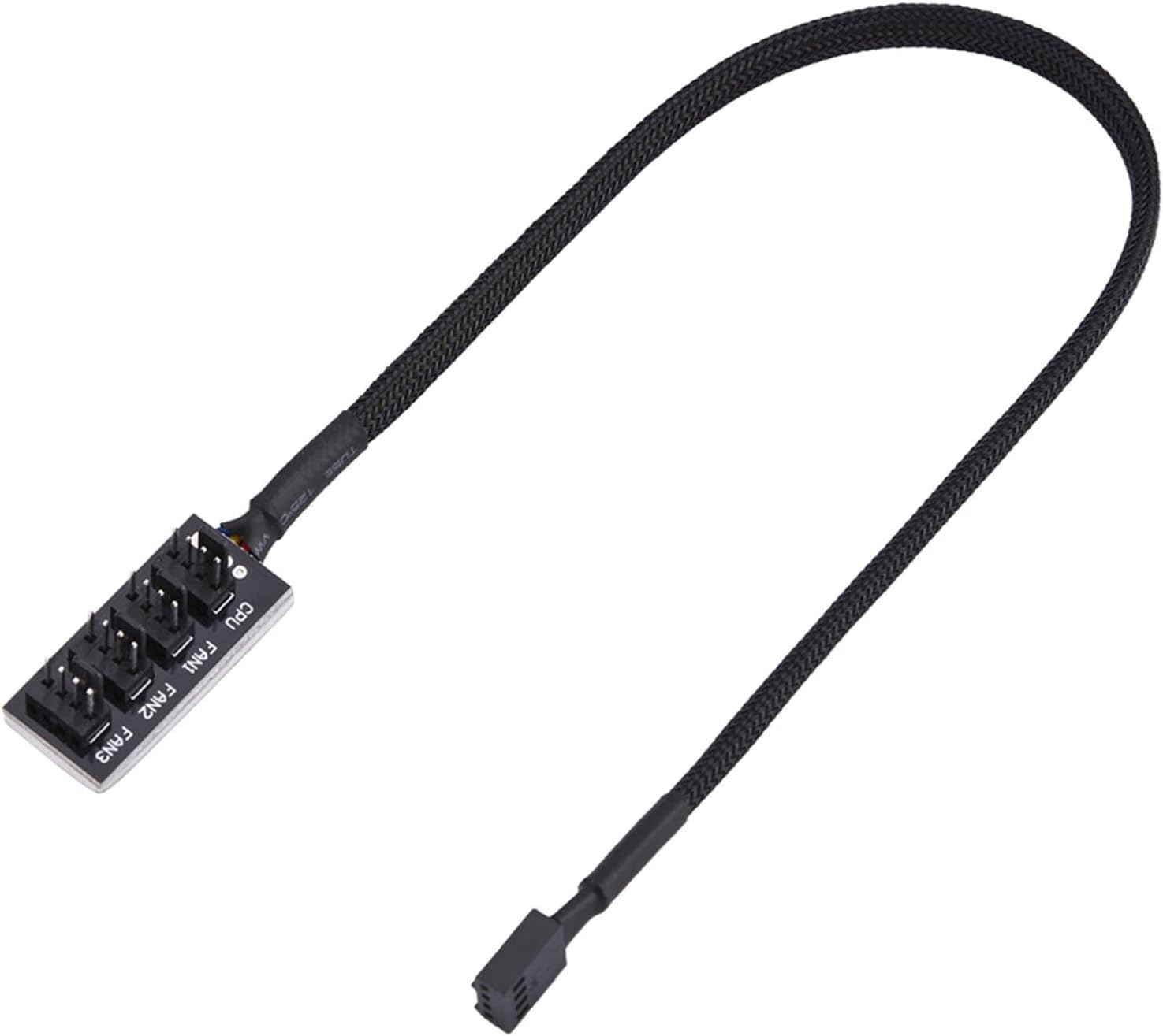 Amazon.com: [Updated] 4-Pin Fan Splitter Cable Adapter - Connect ...