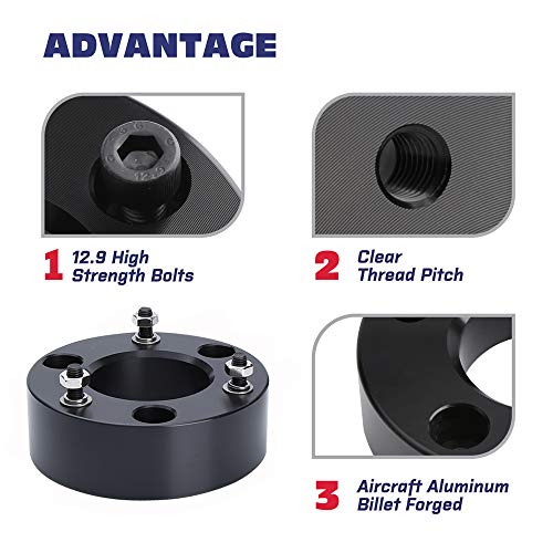 2“ Leveling Lift Kit for Silverado Sierra 1500, KSP Forged Lift Kit 2 ...