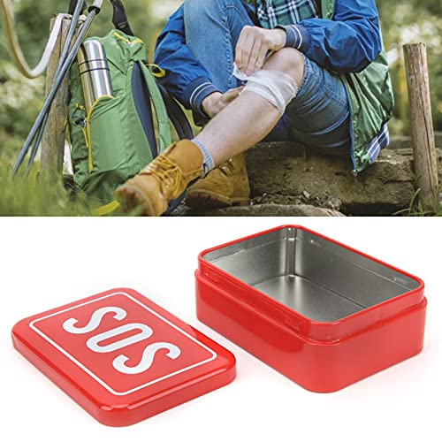 SOS Case, SOS Lifesaving Stainless Steel Container for Survival Kit ...